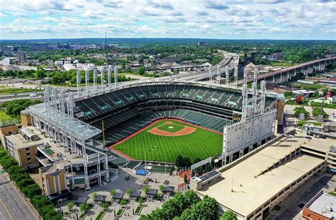 Cleveland Indians Stadium Progressive Field Photograph By Linas Muliolis