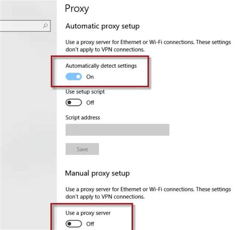 how to disable proxy settings in windows 10 step by step