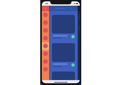 a wonderful double menu ui animation in and for react native