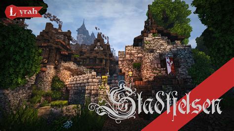 stadtfelsen a medieval town [download] maps mapping and modding java edition minecraft