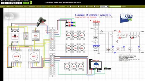 Electrical Sequence Wiring Example Of Learning Wanted10 Youtube