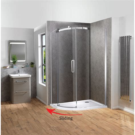 Premier Roller Offset Quadrant 1000 X 800mm Lh Quadrant Enclosure