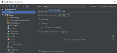 getting java code coverage statistics in intellij idea