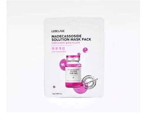 Mascarilla Facial Coreana De Madecassoside Reafirmante 20pz