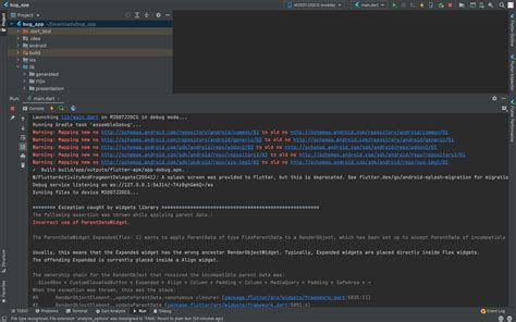 [tool] errors are not shown when running with `flutter run machine