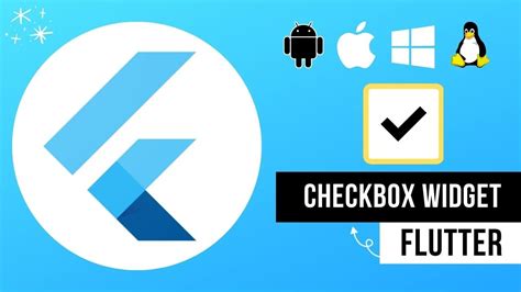 flutter checkbox widget flutter widget for beginners youtube