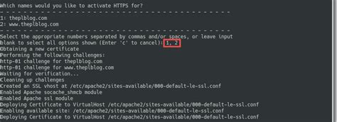 install a free let s encrypt ssl certificate on debian 10