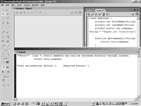 static properties object oriented programming with actionscript 2 0