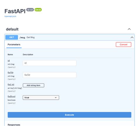 python fastapi variable query parameters stack overflow