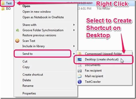 3 Different Ways To Create Shortcut For Folders In Windows 7