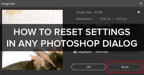 How To Reset Photoshop Cs6 To Default Settings Photoshop
