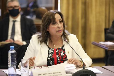 Es Falsa La Versión De Dina Boluarte Acerca De Que Su Primera Ministra