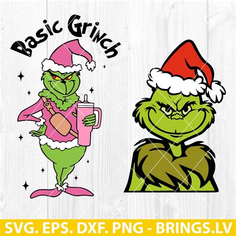 Grinch Svg Bundle Grinch Face Svg Christmas Svg Grinch Clipart