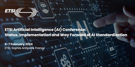 Etsi Artificial Intelligence Ai Conference Status Implementation