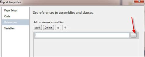 sql server reporting services custom code assemblies