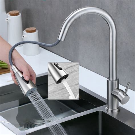 Torneira Gourmet Monocomando Cozinha Mesa 304 Aço Escovado Frete Grátis