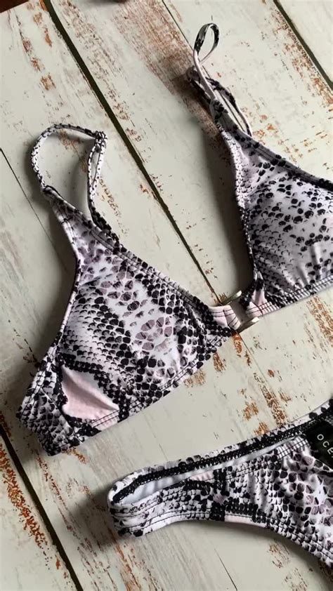 2019 Sling Bandage Sexy Fashion Show Swimsuit Beach Swimwear Sexy Women