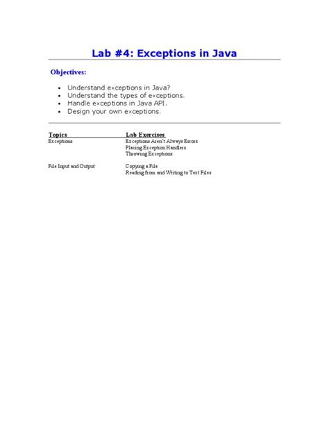 java exception1 method computer programming