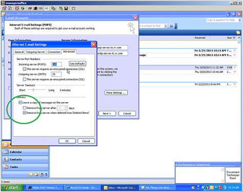 multiple pcs one pop account in outlook some notes on