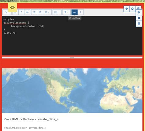 solved could someone provide sample syntax for a row css esri