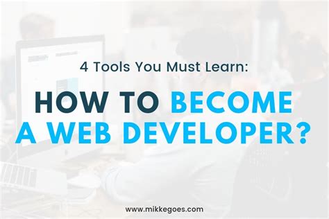 4 must have skills to become a web developer in 2019