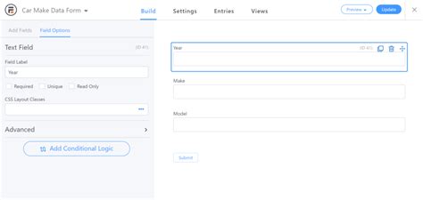 how to create conditional drop down lists in wordpress forms