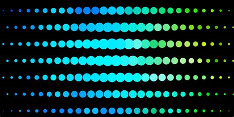 Dark Blue Green Vector Pattern With Spheres 6213324 Vector Art At