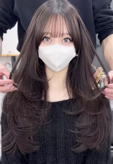 ボード「♡ Fav Hairstyles ♡」のピン【2024】 ヘアスタイリング ヘアスタイルのアイデア レイヤーカット ロング