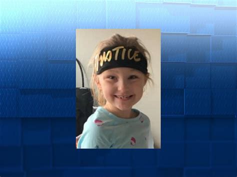 Alert Ohio Police Search For Missing 6 Year Old Girl Who Is Believed