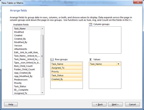 create ssrs report from sharepoint 2013 list using report