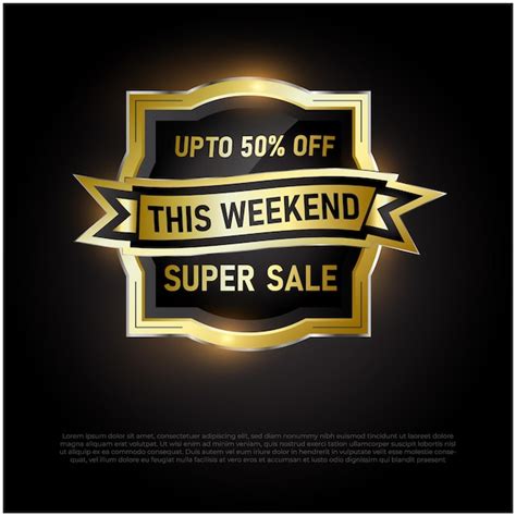 Premium Vector Super Sale Offer Poster Banner Badge Label Vector