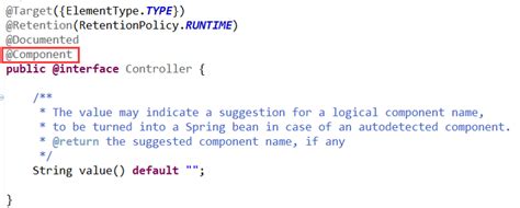 springmvc四大注解 component·controller·service·repository csdn博客
