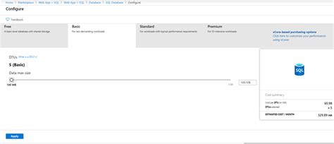 creating an azure web app and enabling security authentication