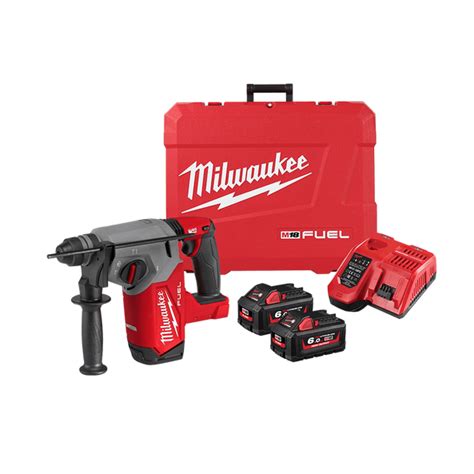 Milwaukee M18 Fuel™ 26mm Sds Plus Rotary Hammer Kit M18fh 602c