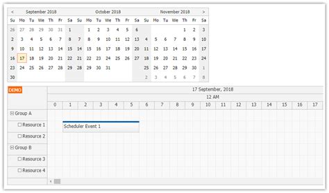 angular scheduler timeline customization daypilot code