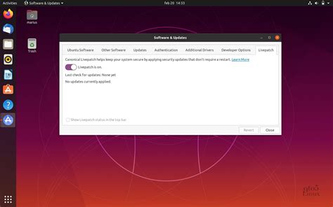 kernel live patch security update available for ubuntu 18 04 lts and 16