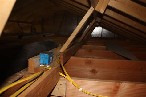Running Electrical Wire Through Attic