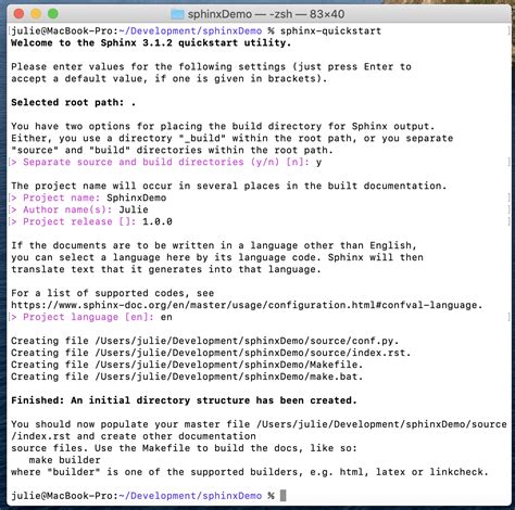 画像 sphinx build command not found 272544 make sphinx
