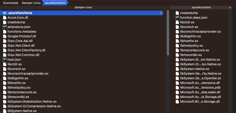 is config zip deployment supported on linux app service plans functions