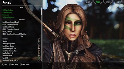 Polingcs High Poly Racemenu Presets Volume 1 At Skyrim Special