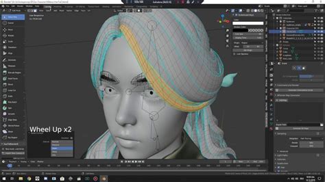 blender hair mesh to particle hair tutorial [long version] b3d hair
