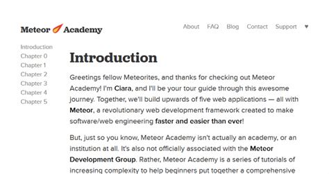 free e books and learning resources for meteor javascript framework