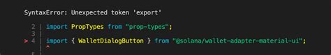 javascript jest unexpected token export for importing external