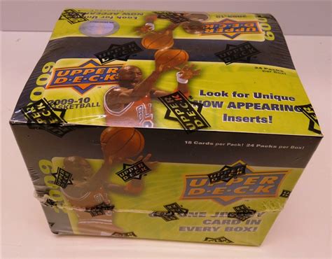 Lot Detail 2009 10 Upper Deck Basketball Jumbo Box