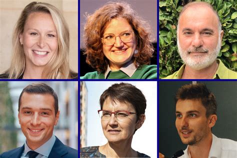 Elections Européennes 2024 Les Candidats Têtes De Liste En France