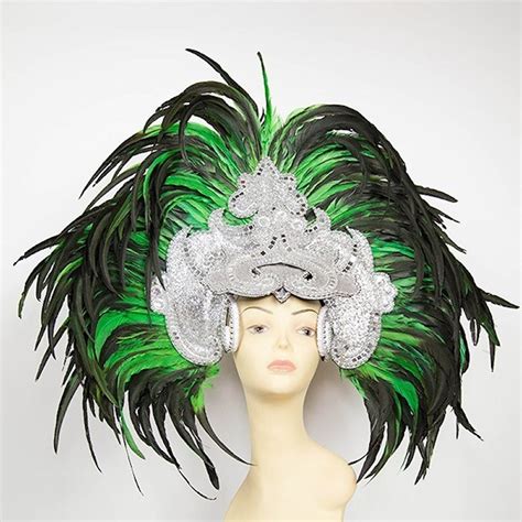 Deluxe Feathered Samba Headpiece