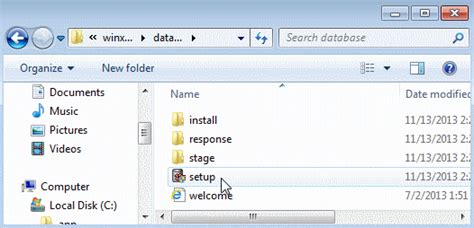 installing oracle database 12c on windows