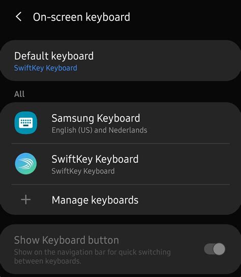 solved show keyboard button grayed out on galaxy s10 plus samsung