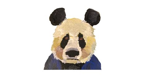 depressed panda no background panda t shirt teepublic