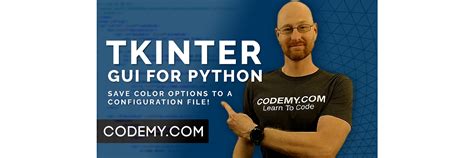 save color options to a configuration file python